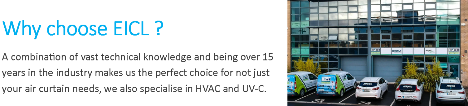 Air Curtains - EICL - European Industrial Chillers LTD
